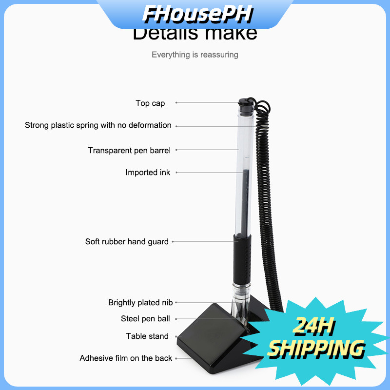 【FH】Enterprise Reception Office Stationery Signature Fixed Pen Bank ...