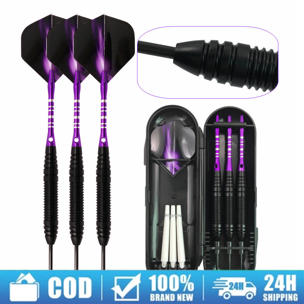 [Local Shipment] Professional Steel Tip Darts Set 3 Pieces 22g Wine ...