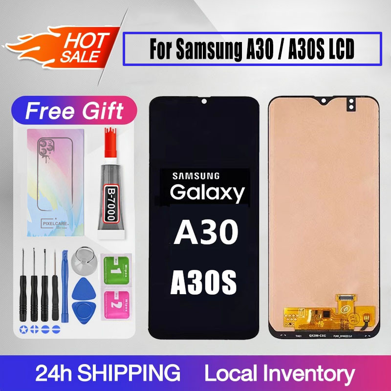 Techparts Original LCD For Samsung Galaxy A30 A30S LCD + Screen parts ...