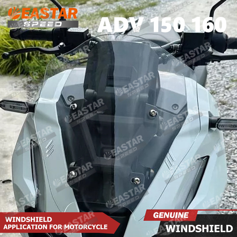 Windshield ADV 150 160 Model Carbu Fang VisorThick Clear | Shopee ...