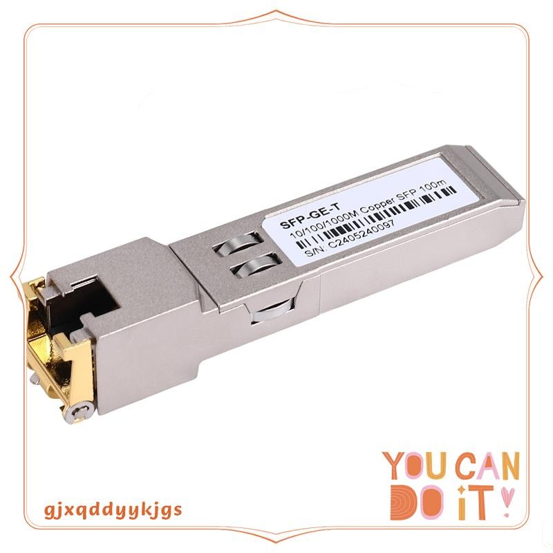 SFP Module RJ45 Switch Gbic 10/100/1000 Connector SFP Copper RJ45 SFP Module Gigabit Ethernet ...