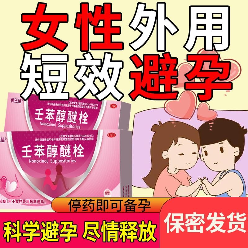 Topical short-acting contraceptive pills for non-benzene ether suppositories, scientific and ...