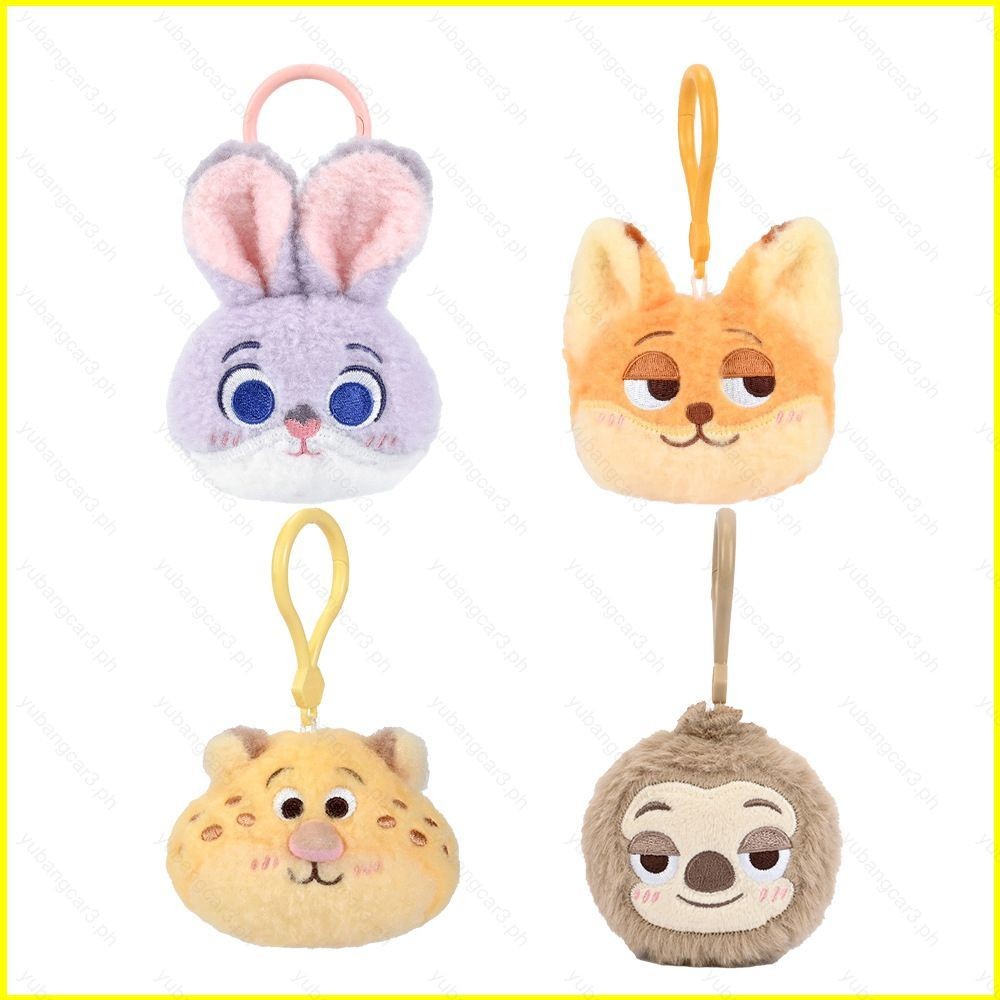 YB3 Zootopia Plush Dolls For Girls Home Decor Judy Nick Stuffed Toys Keychain charm For Kids ...