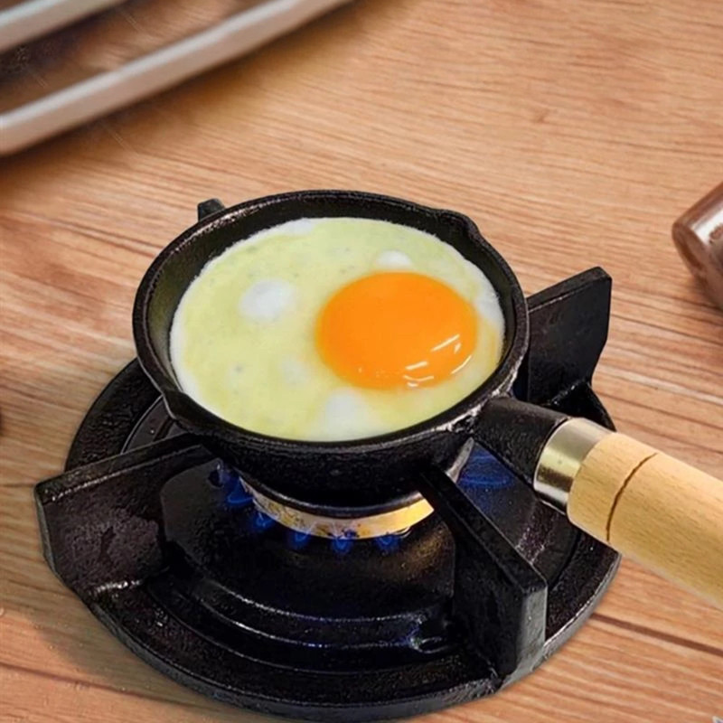 Mini Nonstick Frying Pan Flat Bottom Omelette Pan With Handle Kitchen ...