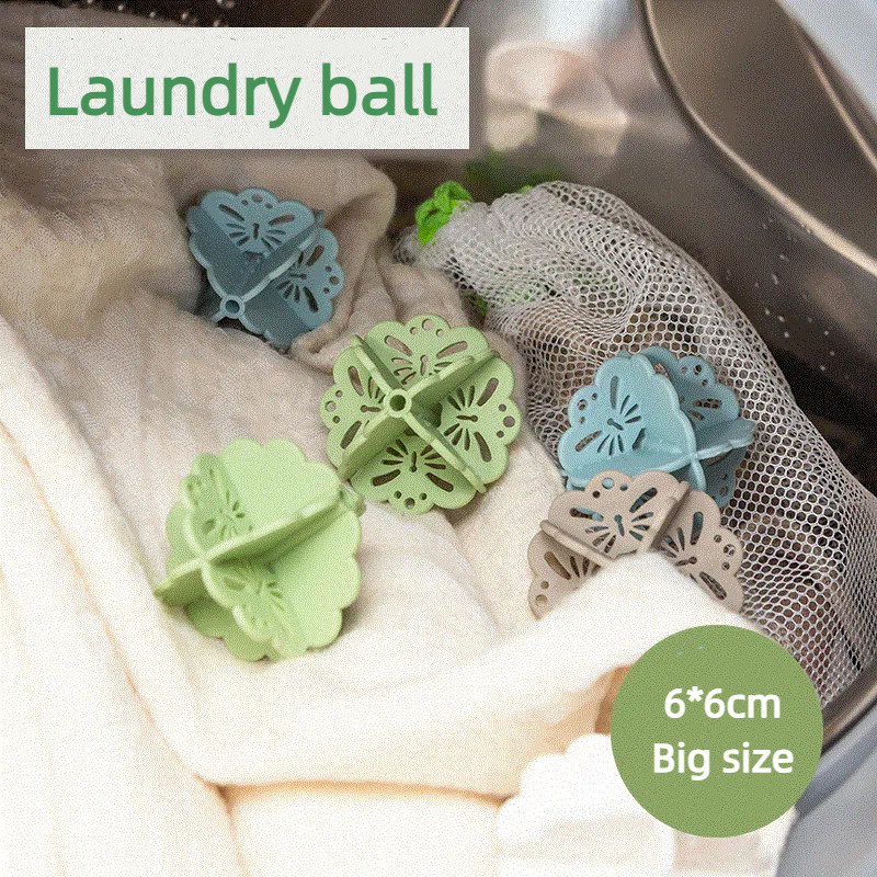 Laundry Balls Washing Machine Cleaning Balls Anti-tangle Wash Balls ...