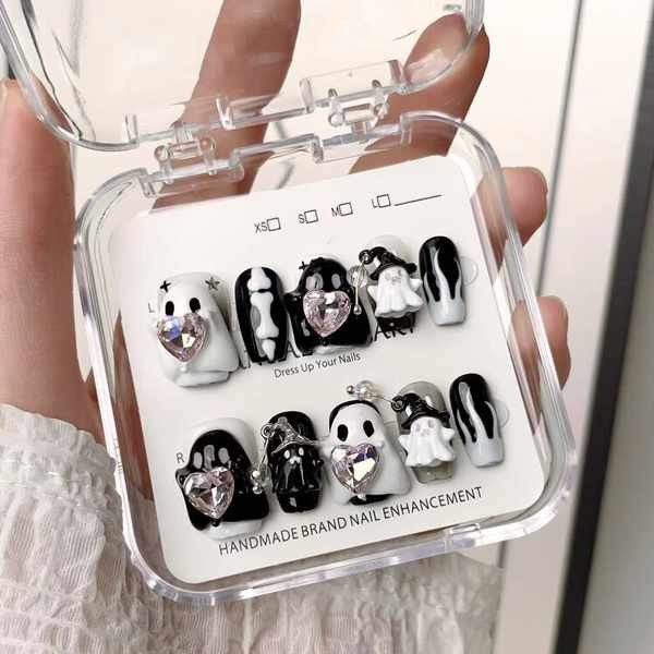 Pure hand-worn armour red book explosions Halloween grimace funny cute ...