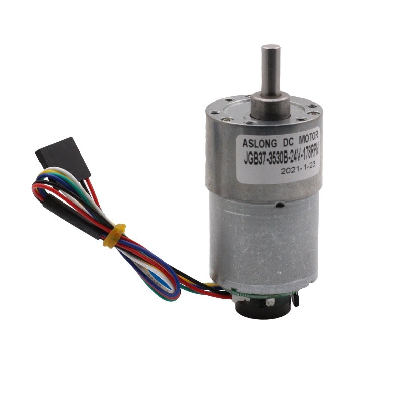 NEW Aslong 37mm Diameter 24v 12v DC electric micro mini geared Full ...