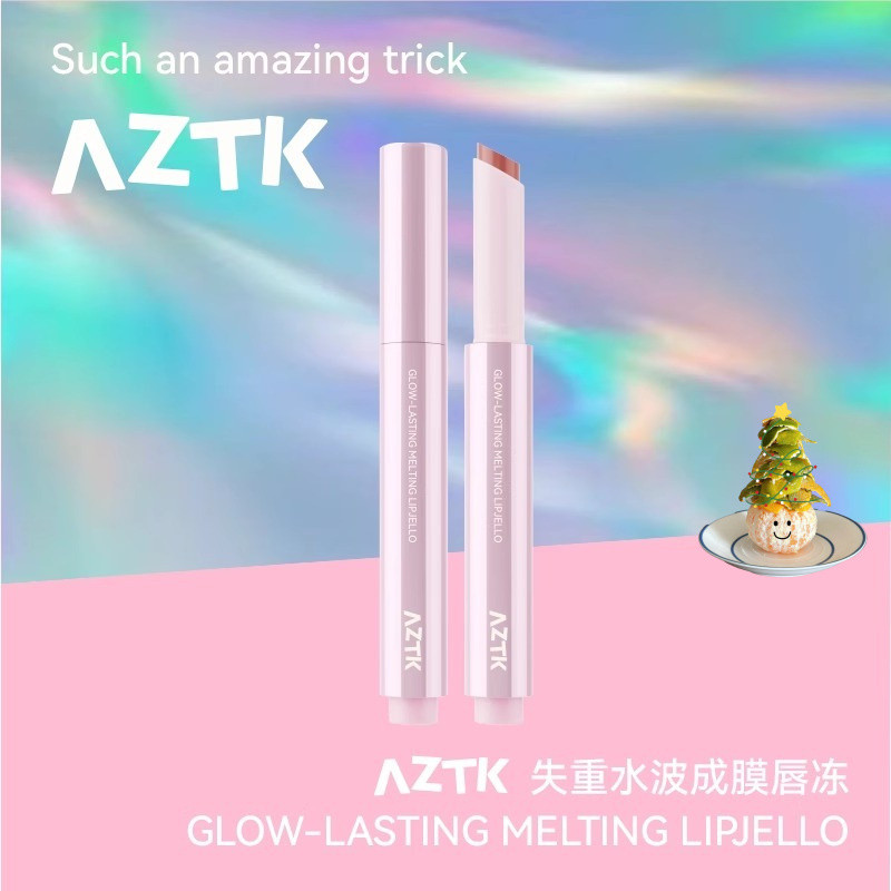 AZTK Lip Glaze Lip Jelly Water Waves Form A Film Whitening In Spring ...