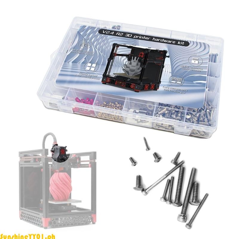 SUN Complete Fastener Kit For Voron 0 1 2 4 Trident 3D Printer Machine ...