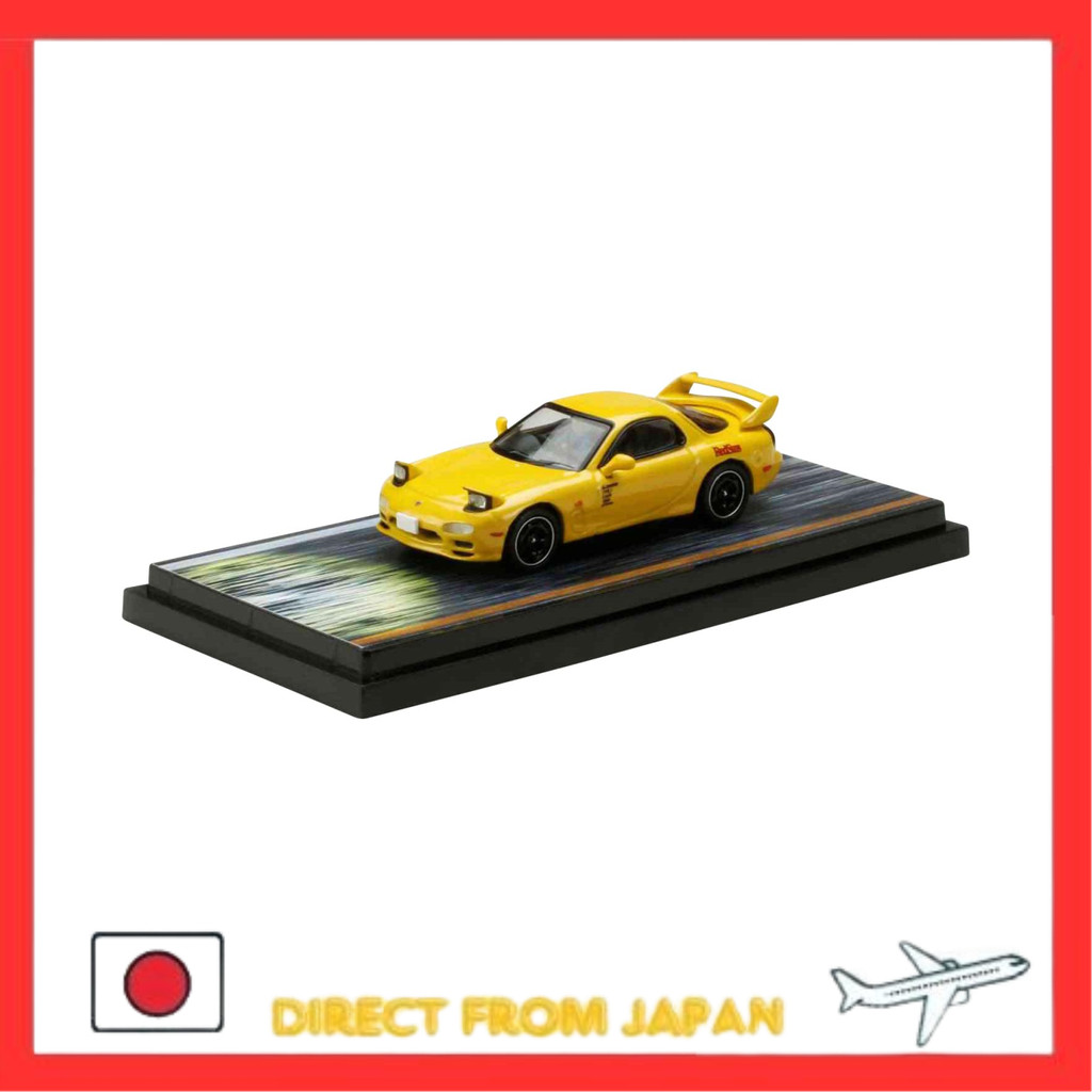 HJ64 1/64 Mazda RX-7 (FD3S)RED SUNS/Initial D VS Tsuyoshi Nakazato ...