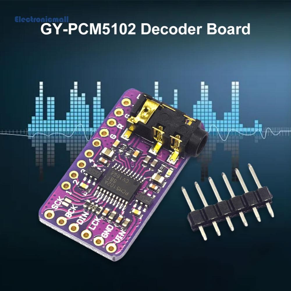 PCM5102 Lossless Digital Audio DAC Decoder Module I2S IIS Interface ...