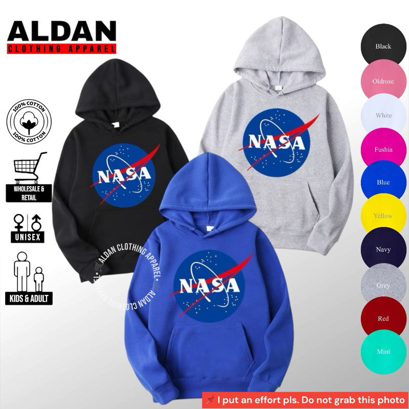 TRENDY Nasa Galaxy Hoodie Jacket Men Women Family Couple Jacket Long ...