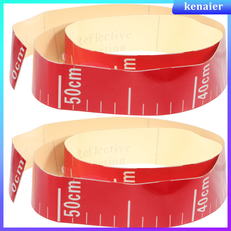 Bubble Level Water Tank Ruler Sticker Gauge Scale Tool Self-adhesive ...