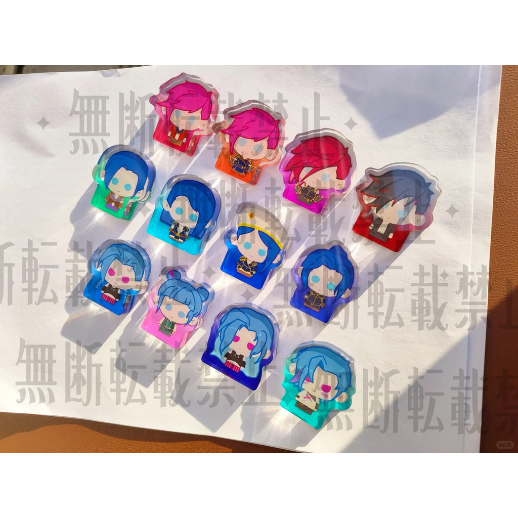 Arcane Acrylic Stand Jinx Figure Display Anime Goods Collection Desk ...