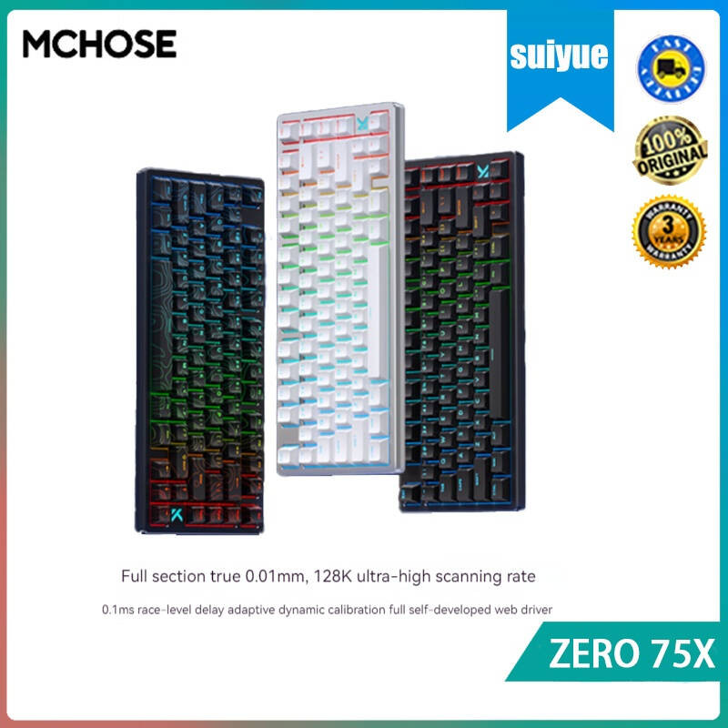 MCHOSE ZERO 75X Wired customized magnetic switch keyboard | Shopee Philippines