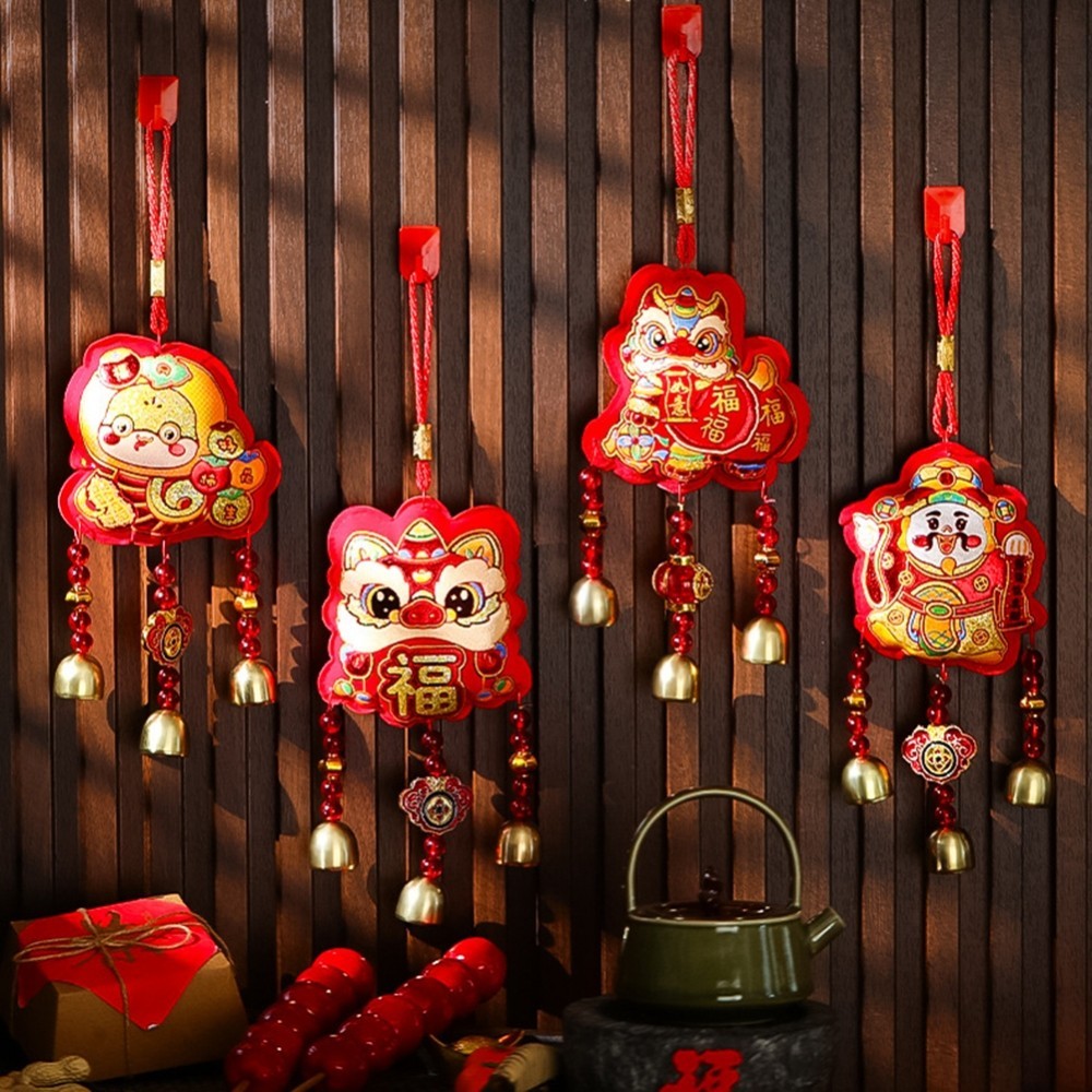 Year of the Snake New Year Spring Festival Pendant 2025 Wind Chime ...