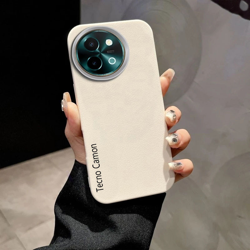 Leather Pattern Soft TPU Phone Casing For Tecno Camon 30s 30 Pro 4G 5G ...