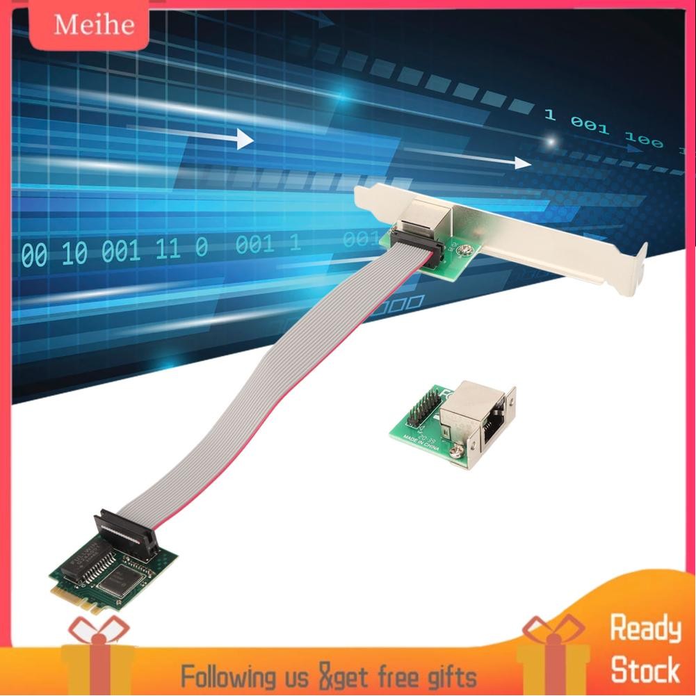 Meihe M.2 A+E Internet Card Adapter Gigabit Ethernet Server 1000M For ...