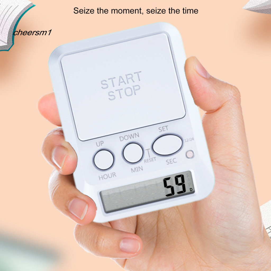 [CS] Learning Timer for Studying Timer with Light and Beep Multi-function Electronic Timer Clock ...