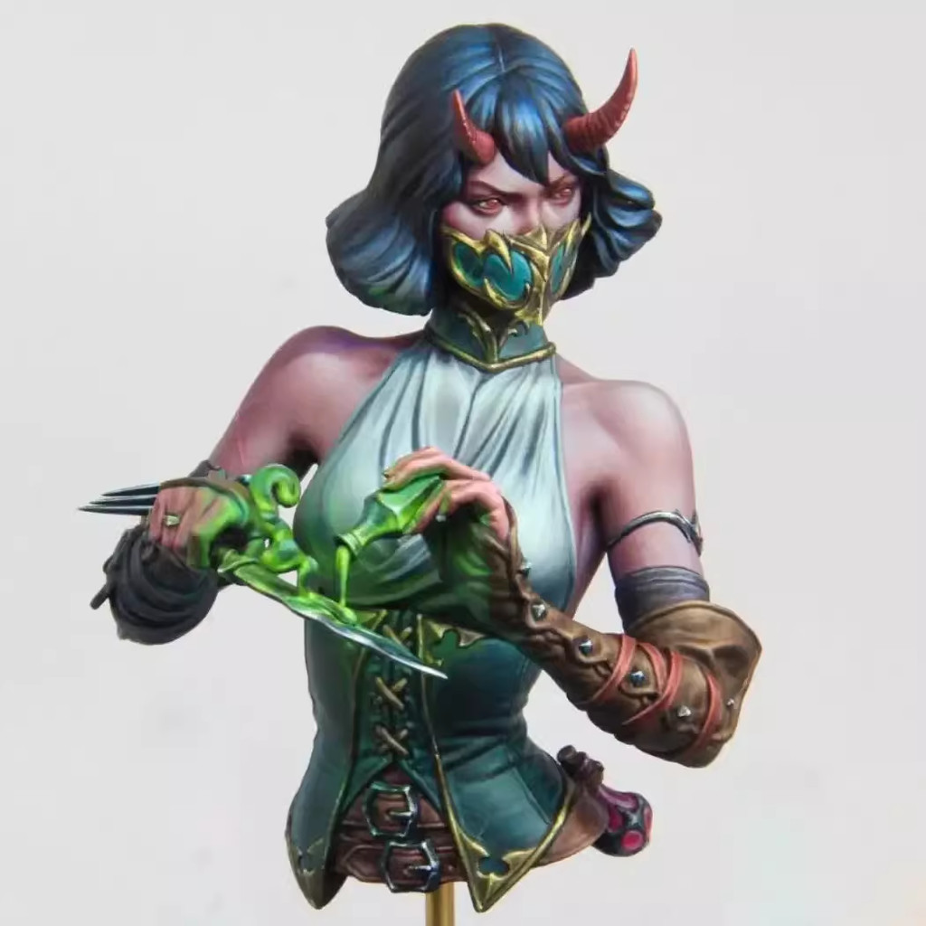 1/10 Ninja, Resin Model figure Bust, GK, Fantasy themes, Sexy Girl, Unassembled and unpainted ...