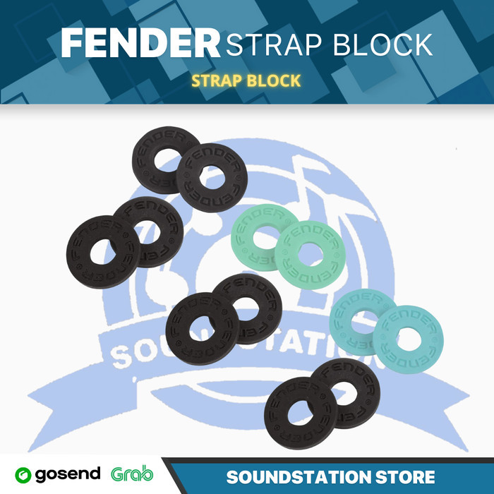 Fender Strap Blocks 4 Pack | Shopee Philippines