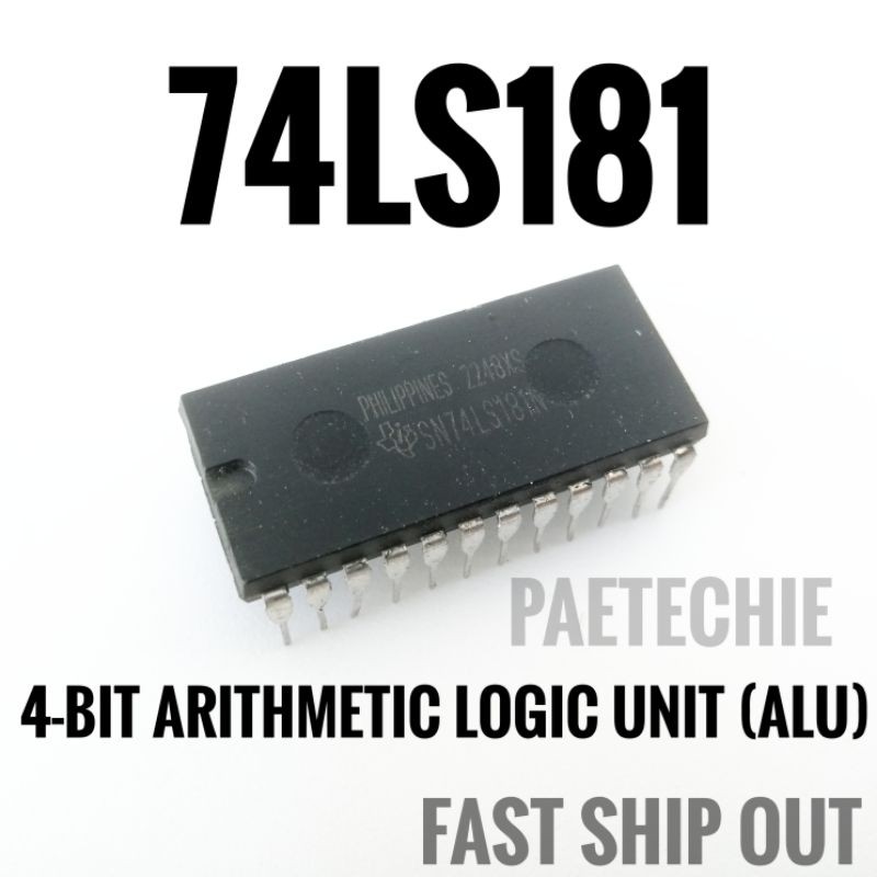 SN74LS181N 74LS181 74181 4-Bit Arithmetic Logic Unit ALU IC | Shopee Philippines