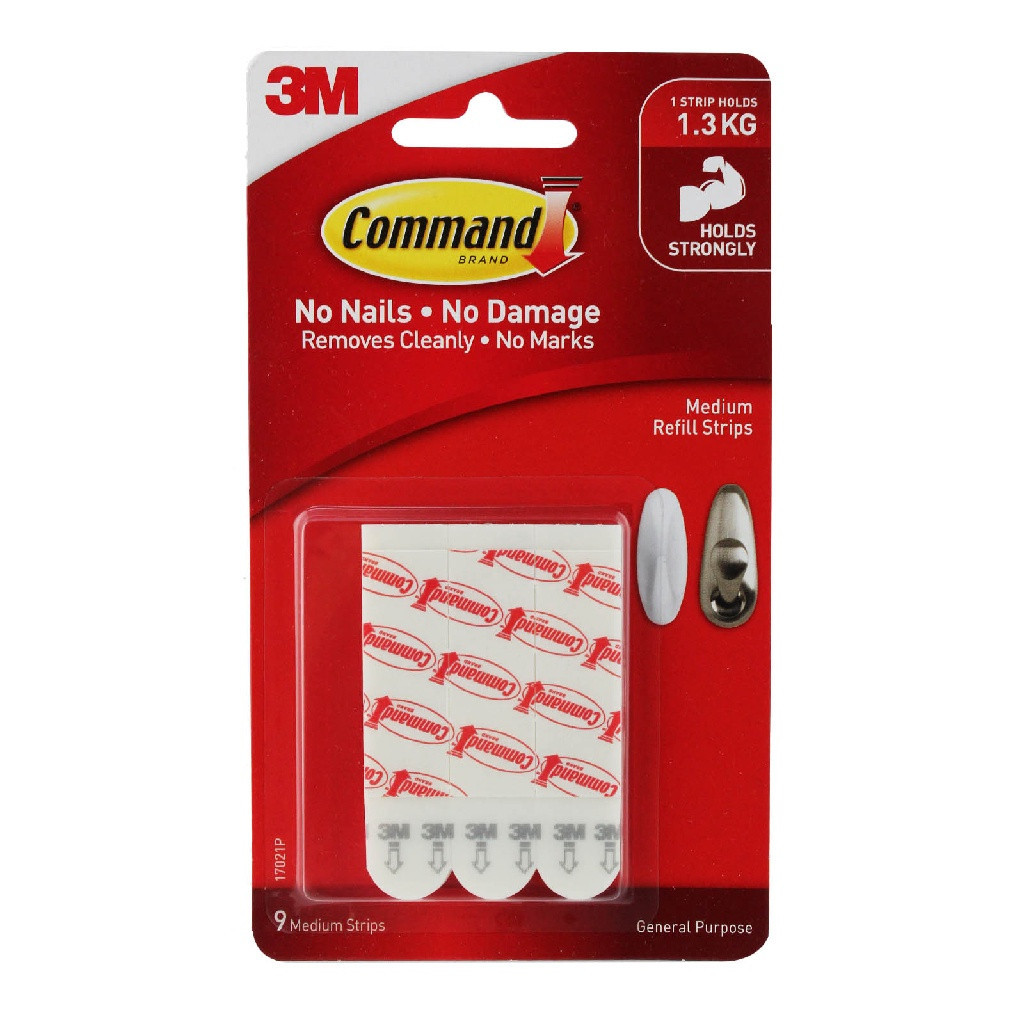 3M Command Medium Refill Strips 17021P | Shopee Philippines