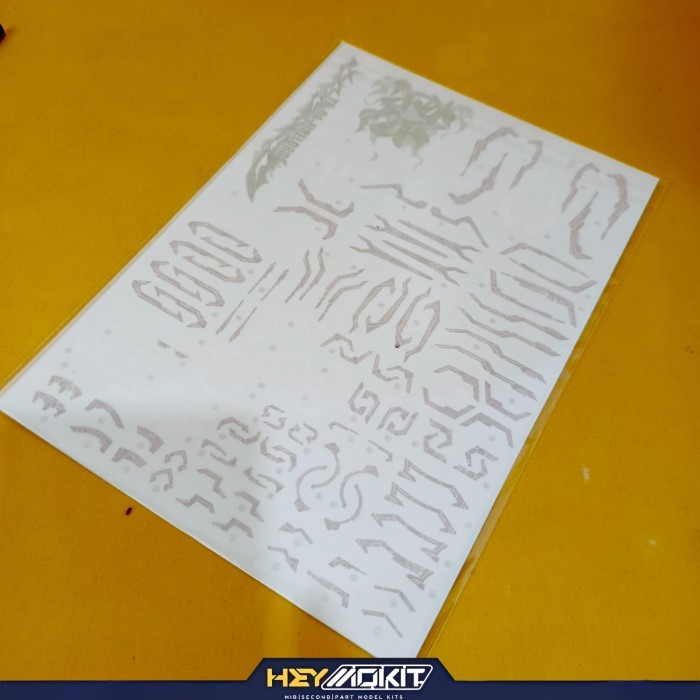 MG 1/100 SNAA FIRE LORD FIRELORD MODEL KIT PART WSD WATER SLIDE DECAL ...