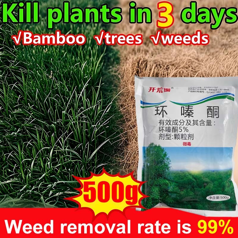 【Kill plants in 3 days】500g Tree Killer Kill Grass Herbicide Grass ...