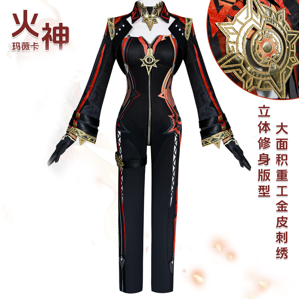 Genshin Impact coplay Mavuika cosplay clothing Natlan cosplay Five-Star ...