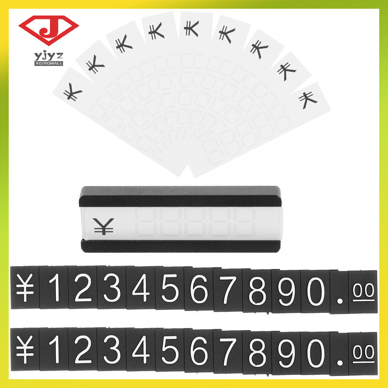 Price Tag Cube Pricing Label Stand Retail Counter Cubes Tags ...