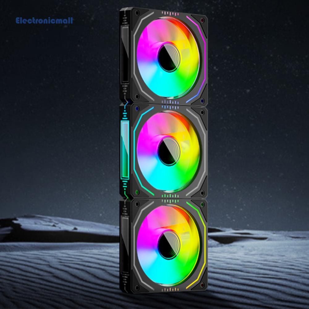 120mm Silent Computer Fan Up To 1800RPM ARGB 4Pin PWM Computer Chassis ...
