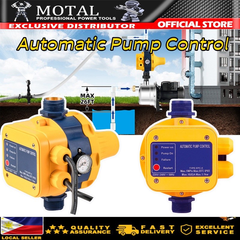 Automatic Pump Control Switch 220V 1100W Jet Pump Water Booster Pump ...