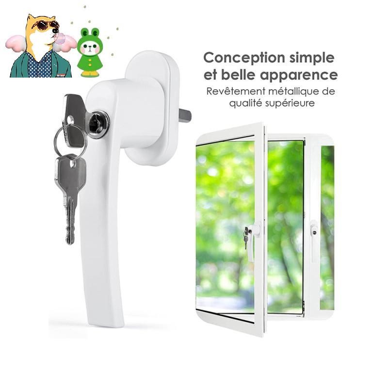 [RYS]Universal Window Handle Key Locking with Locks Security Door ...