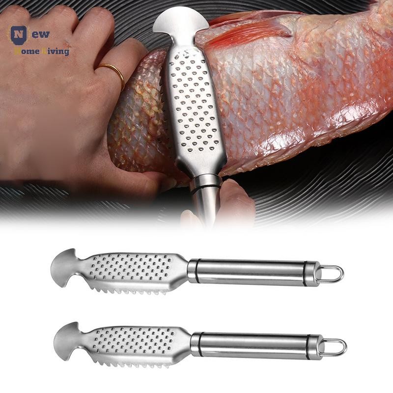 NHL> Fish Scaler, Fish ,Multi-Functional Fish Scale Scraper Remover ...