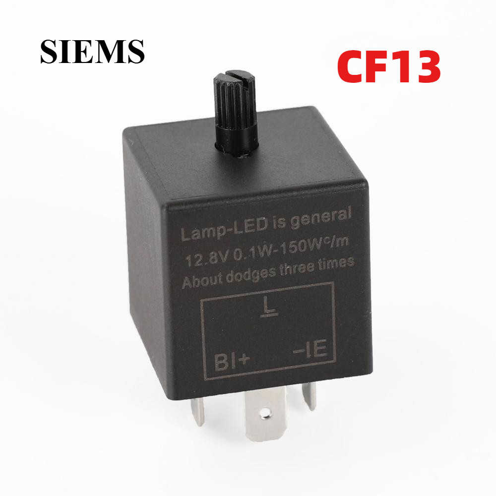 CF13 Adjustable flash relay DC12V Adjustable Frequency Motorcycle ...