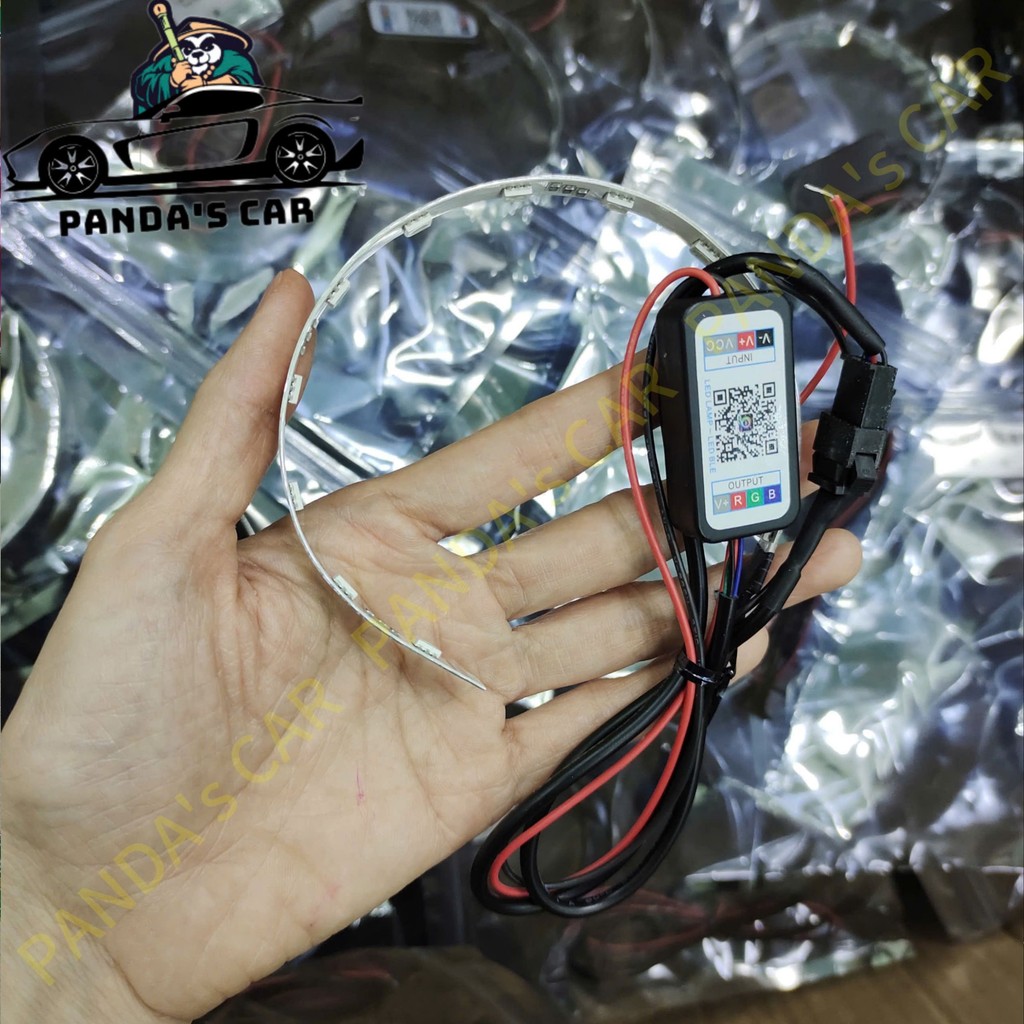 High-end Devil's Eye LED ring with color adjustment via App on ...