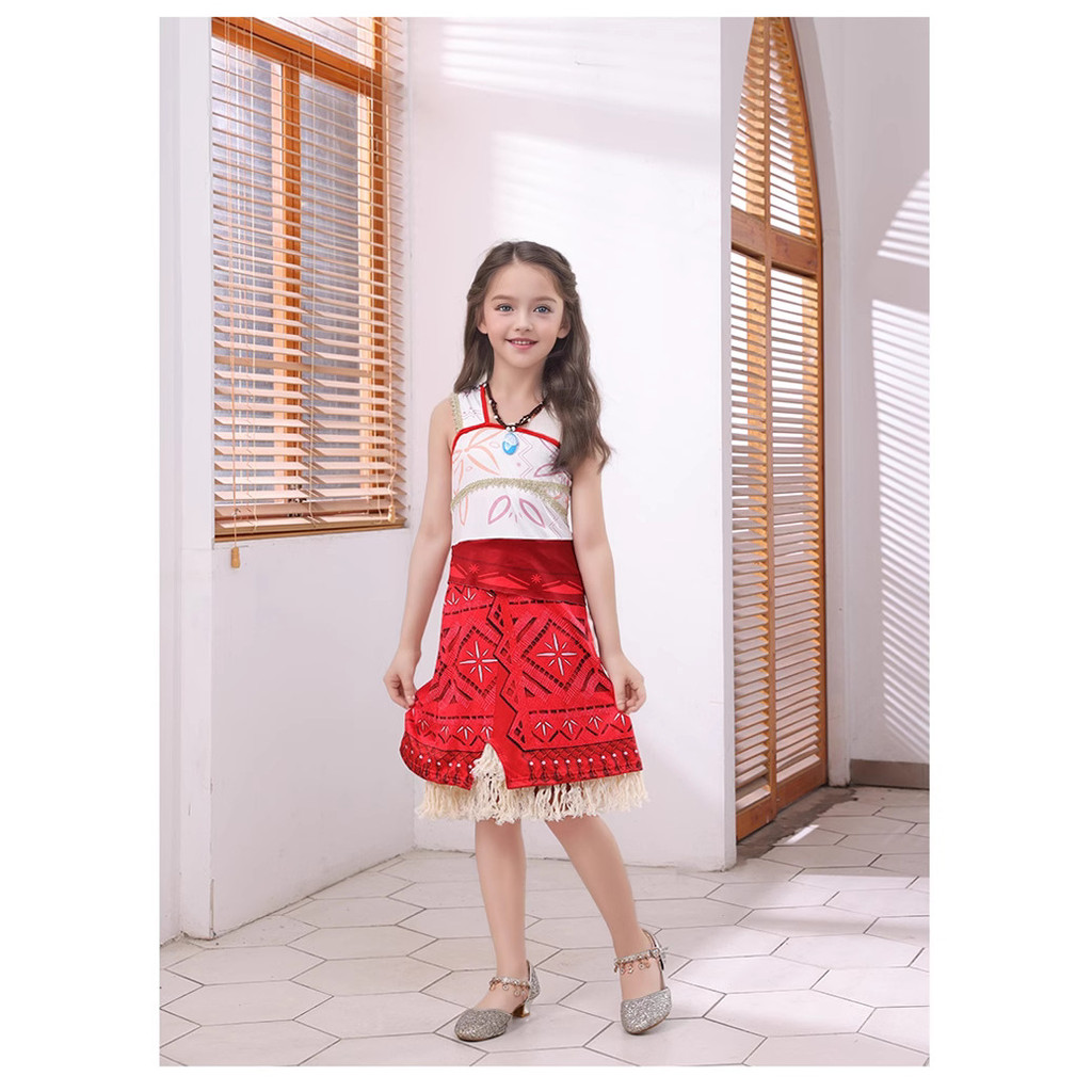 Cosplay Costume Romance cos Movie Girl Ocean Moana Costume Ana Costume ...