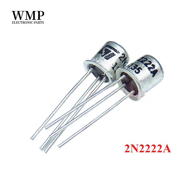 5/2/1Pcs Original Transistor 2N2222A 2N2222 TO-18 Metal Can Package New | Shopee Philippines