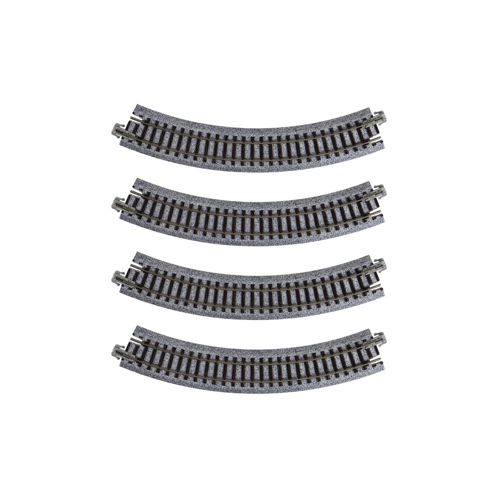 KATO N gauge Unitrack compact curved track R183-45° 4 pieces 20-172 ...