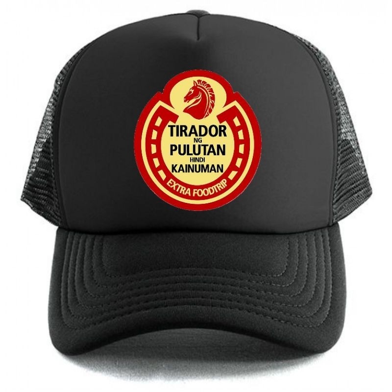 【Hot selling hats】 RED HORSE PARODY TRUCKER CAP MESH CAP M | Shopee ...