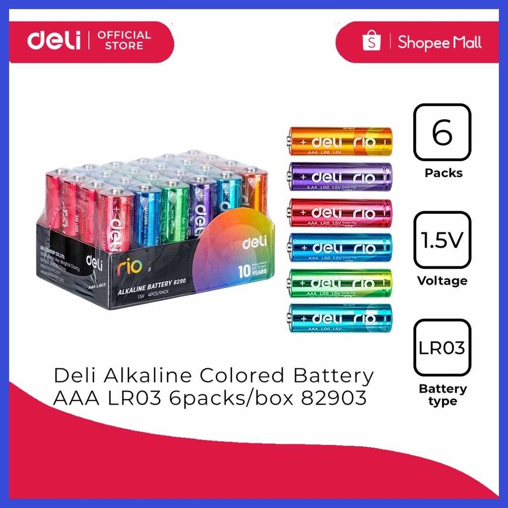 Deli=N>82903}a&bq`Alkaline;kb`Colored;fh`Battery;lx`AAA