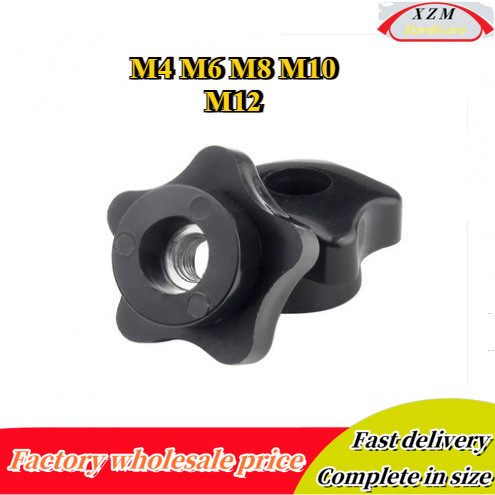 Five-pointed Star Hand Screw Nut Torx Bakelite Handle Nut Knob Handle ...