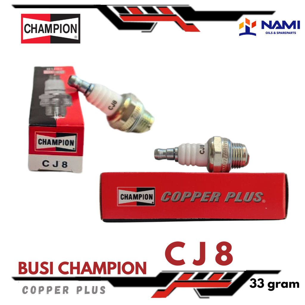 MESIN *CHAMPION SPARK PLUG CJ8 / CJ 8* for Lawn Mower, for VICTA ...