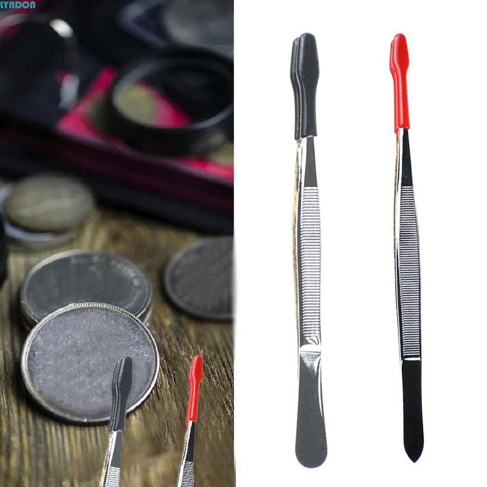 LYNDON Tweezer Stainless Steel Industrial For Jewelry Coin Laboratory ...