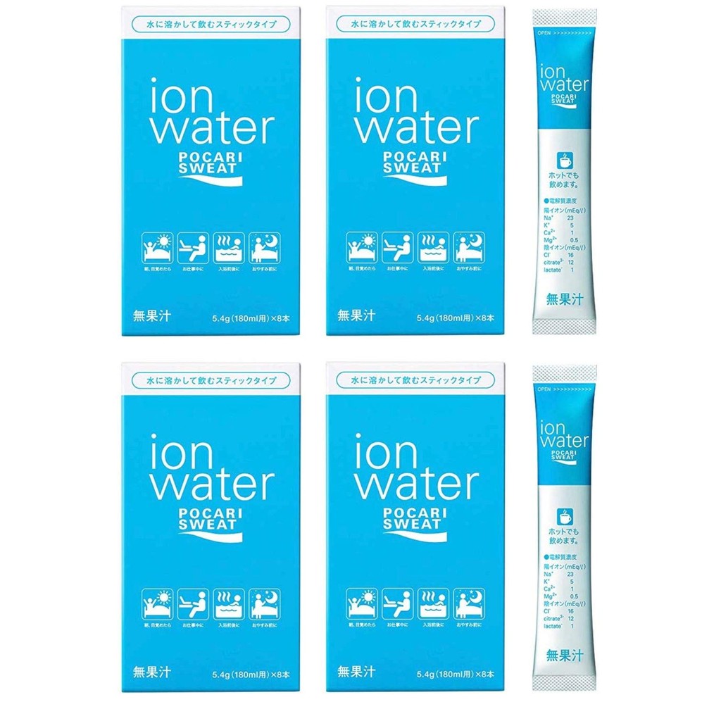 Otsuka Pharmaceutical Pocari Sweat Ion Water Powder Stick Type 8-pack x ...