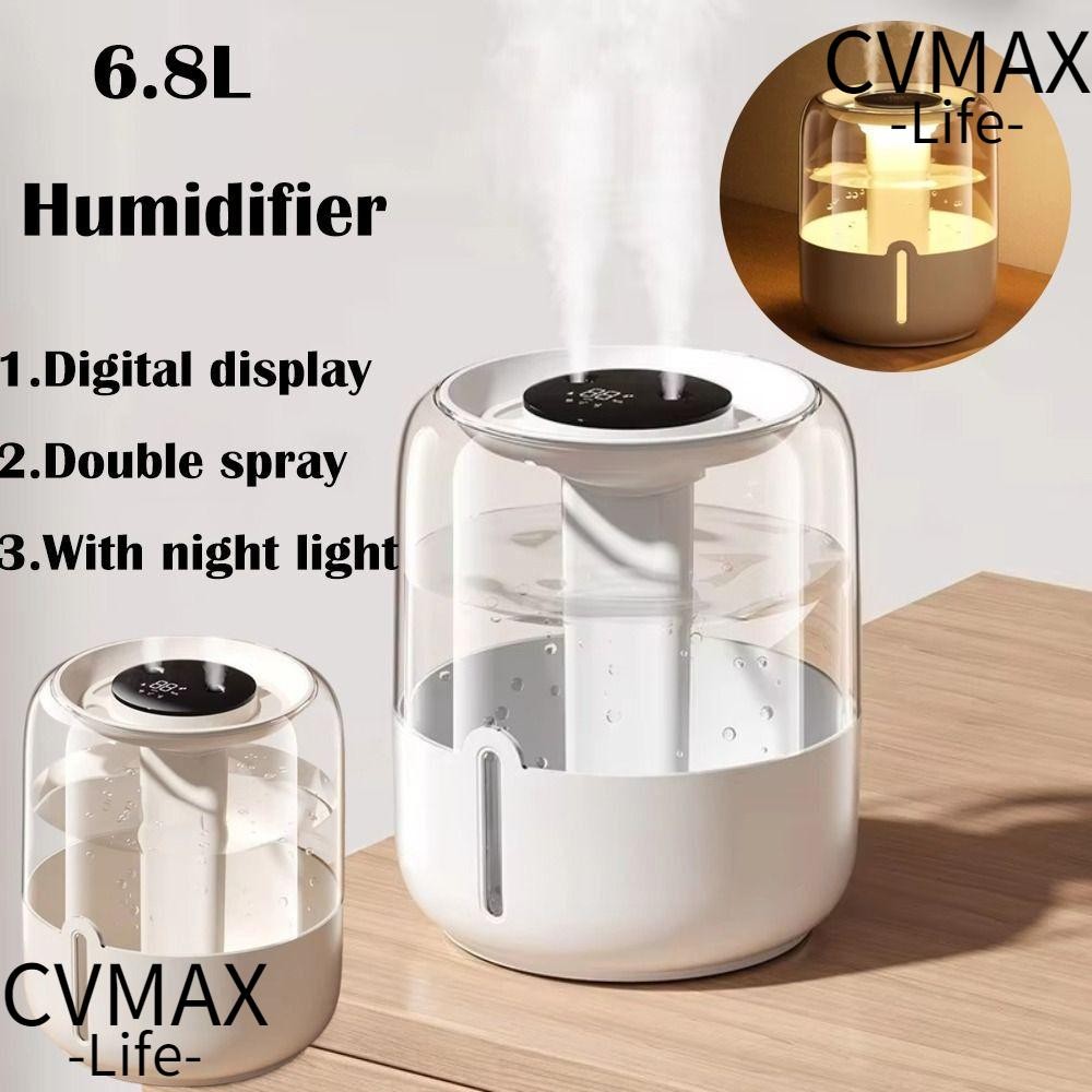 CMAX Humidifier, with Digital Display 6.8L Disinfectant Sprayer, High ...
