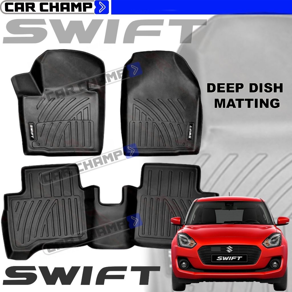 Suzuki Swift 2019 to 2022 OEM 3D TPE Deep Dish Matting 2020 2021 ...