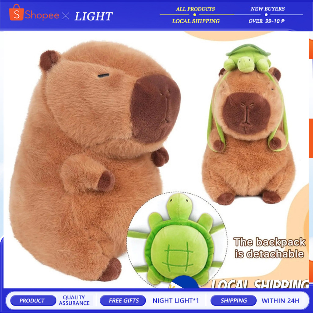 Capybara 25-30cm Capybara Plush Pendant Turtle style/snot style ...