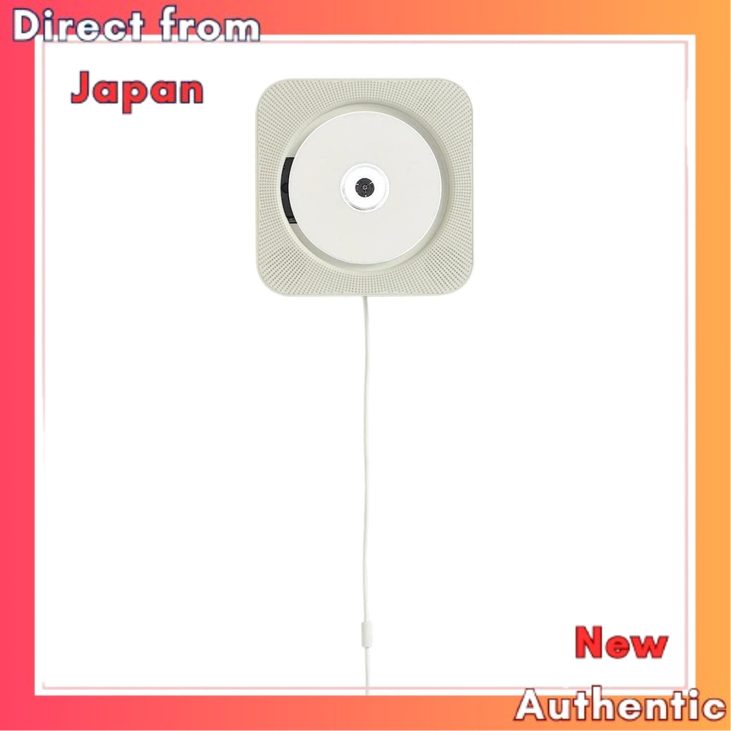 MUJI Wall-mounted CD Player CPD-4/76475569 White white CPD‐4/76475569 ...